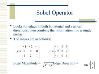 Edge detection techniques in image processing | PPT