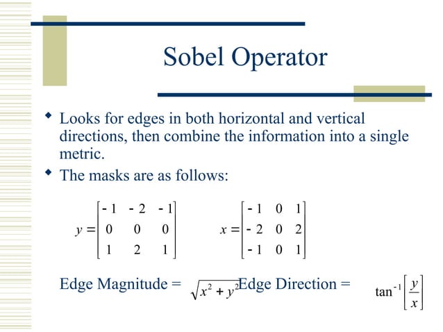 Edge Detection Techniques In Image Processing Ppt 3 D Graphics Computer Software And