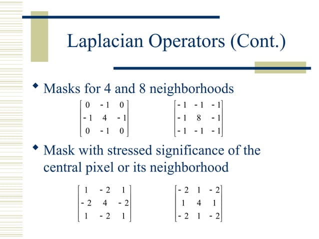 Edge detection techniques in image processing | PPT | 3-D Graphics ...