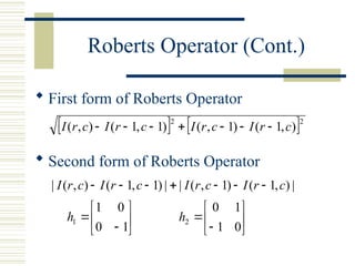 Edge detection techniques in image processing | PPT