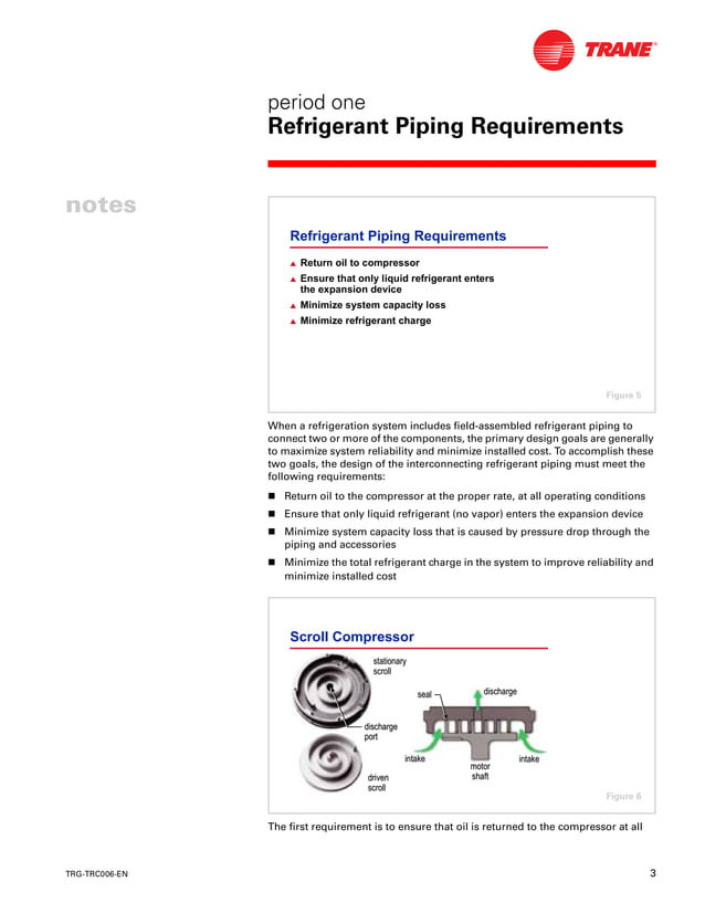 Trane Refrigerant Piping | PDF | Physics | Science
