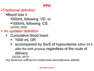 TRANXAMIC ACID IN MANAGEMENT OF POSTPARTUM HEMORRHAGE | PDF