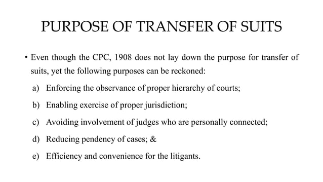 Tranfer of Cases under CPC.pptx