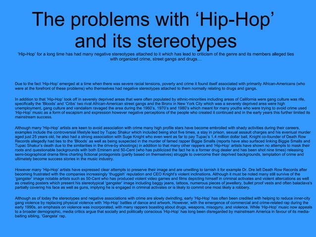 Hip-Hop PowerPoint | PPT
