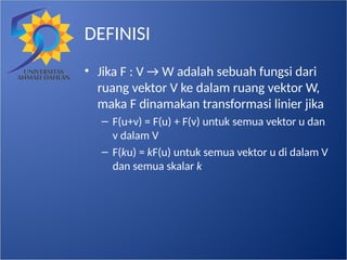 tranformasi-linier matematikan diskrit.ppt