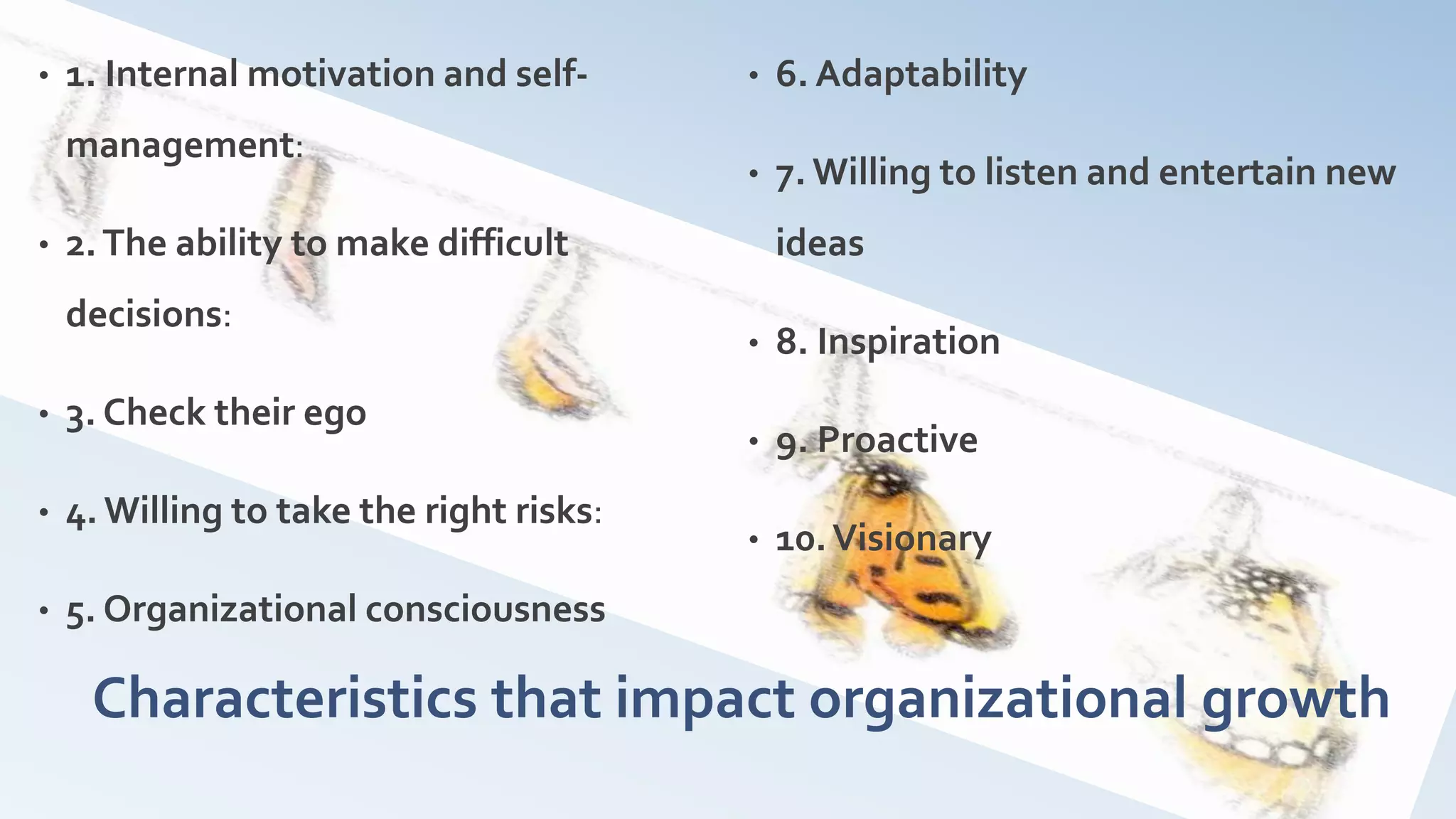 Tranformation leadership by dr. maina | PPTX