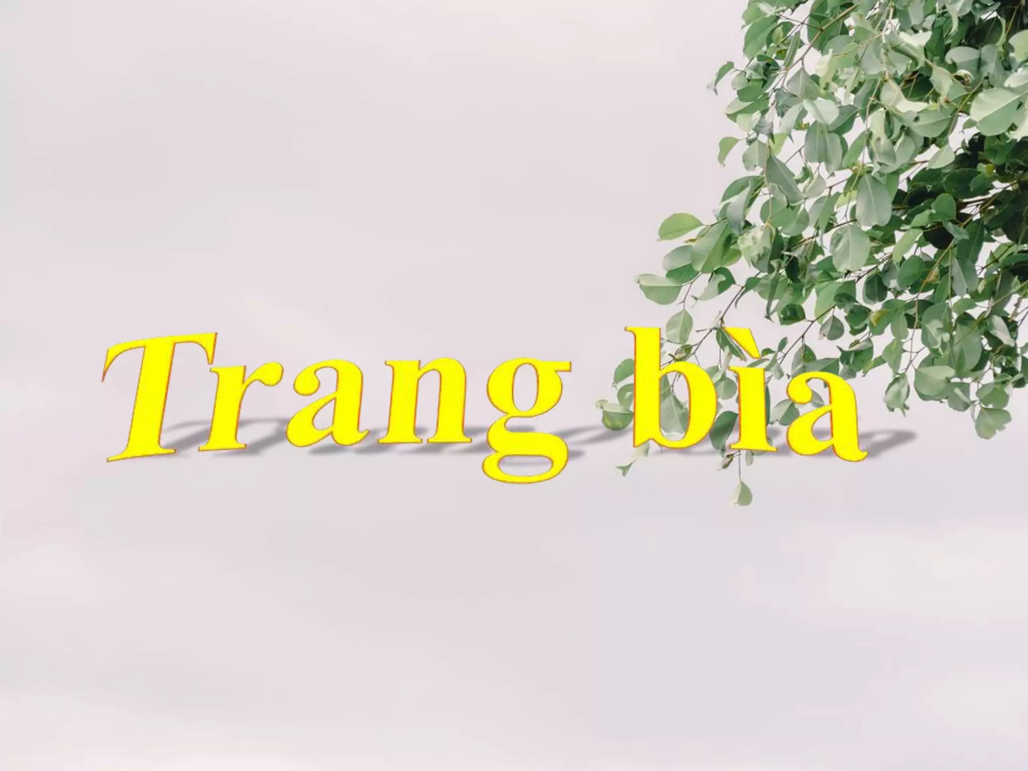 Tạo trang bìa Word 2010 | PPT