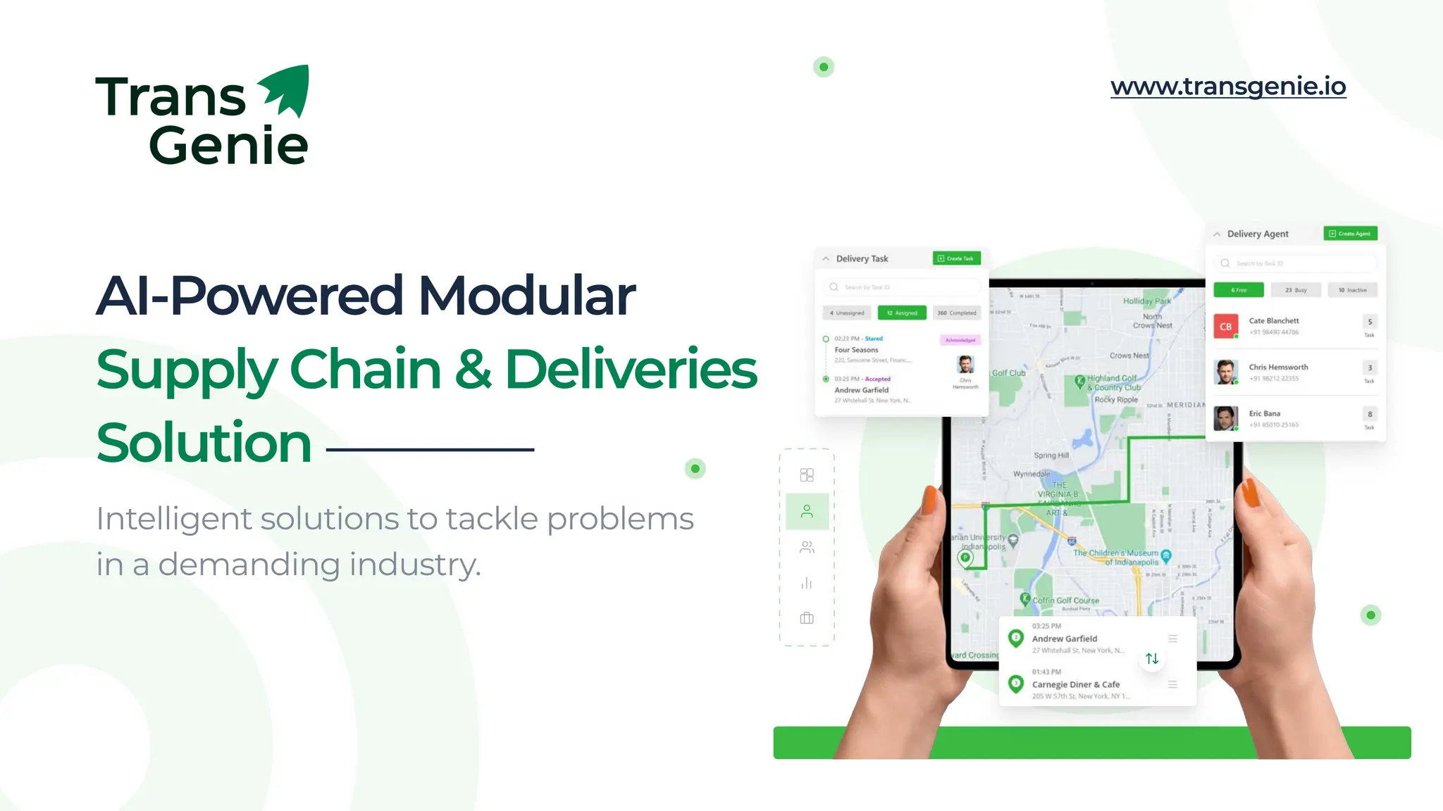 AI-Powered Modular Supply Chain & Delivery Solution | PDF