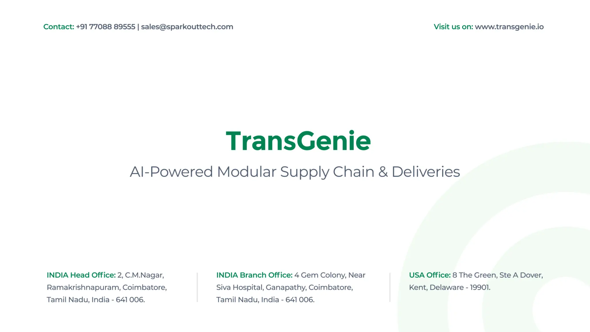 AI-Powered Modular Supply Chain & Delivery Solution | PPT