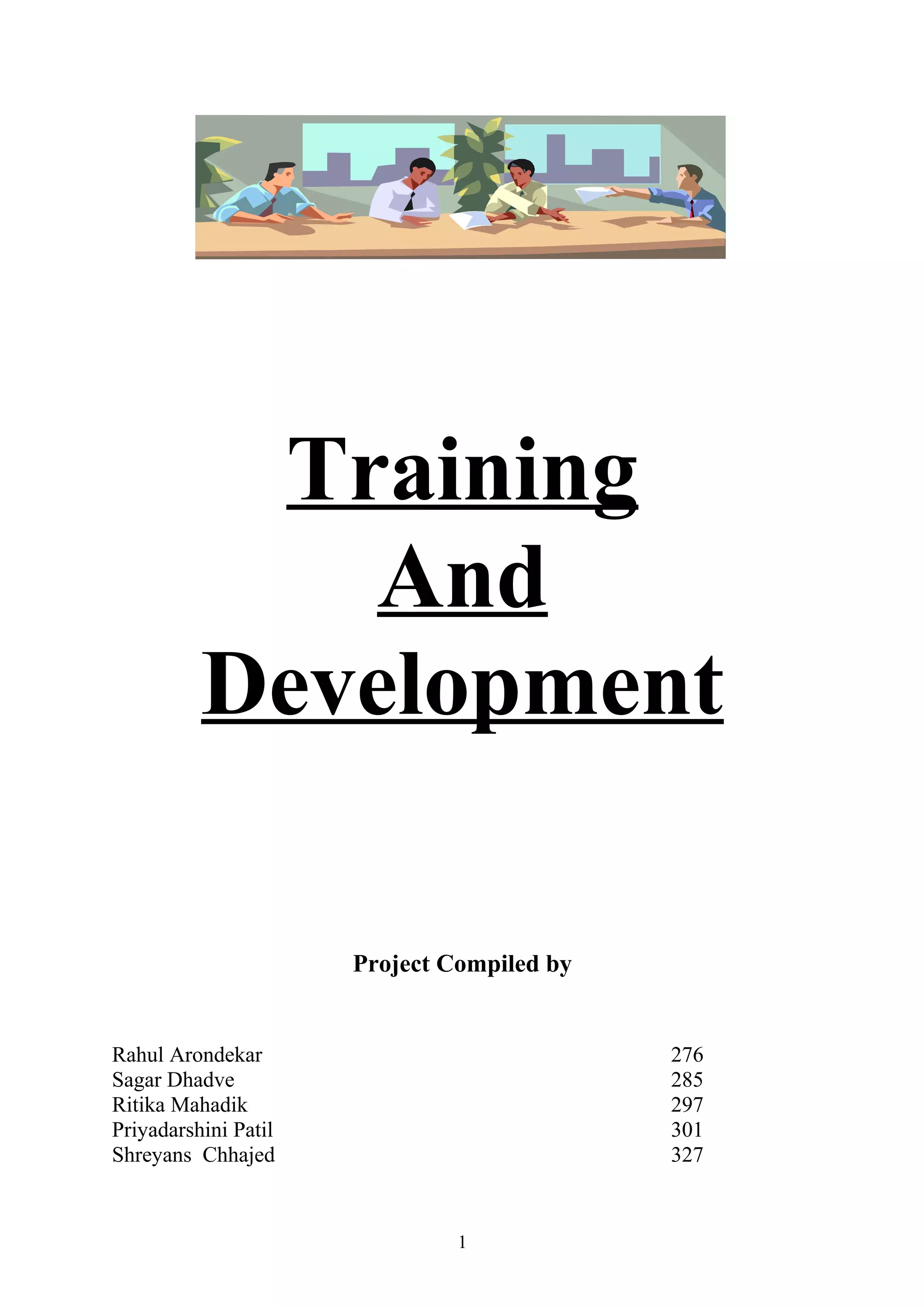 Traning and development | DOC
