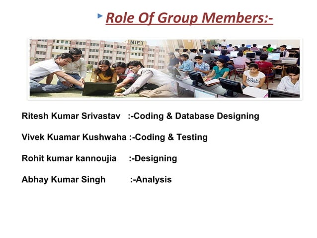 Traning and placement management system | PPT