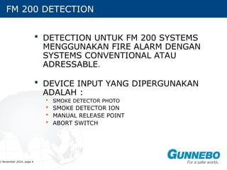 SYSTEMS PEMADAM DENGAN MENGGUNAKAN GAS FM 200 ATAU HFC 227Ea. | PPT
