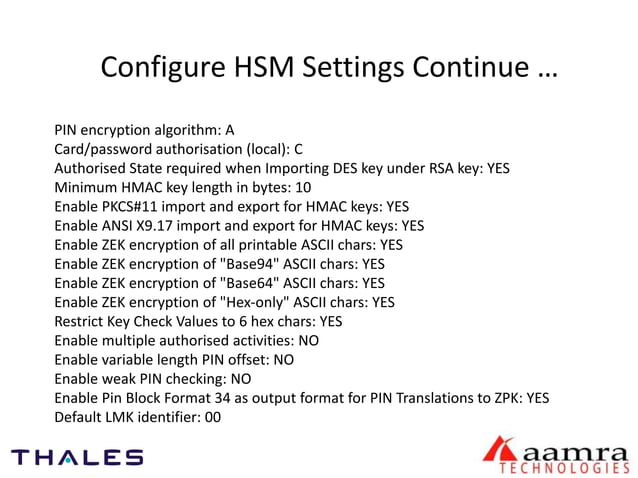 HSM Basic Training | PPTX