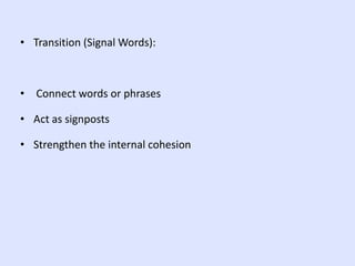 Tranistions -Signal Words.ppt