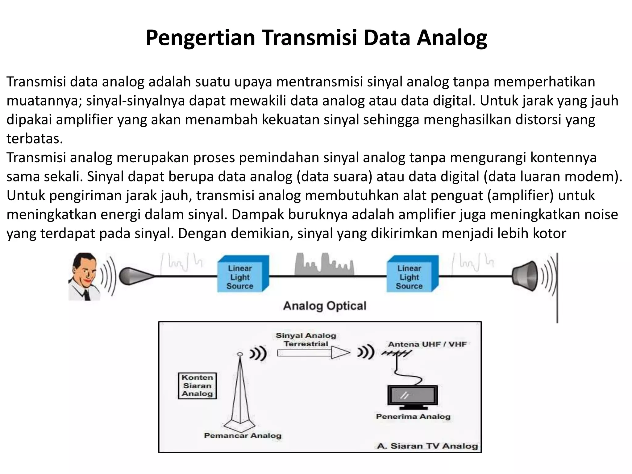 Tranmisi Data Dan Analog | PPTX