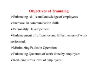 Tranning and development ppt | PPT