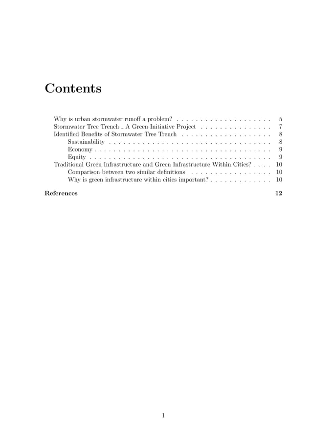 StormWater Tree Trench - How does it work? | PDF