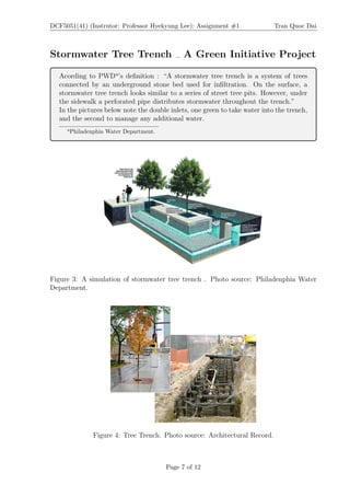 StormWater Tree Trench - How does it work? | PDF