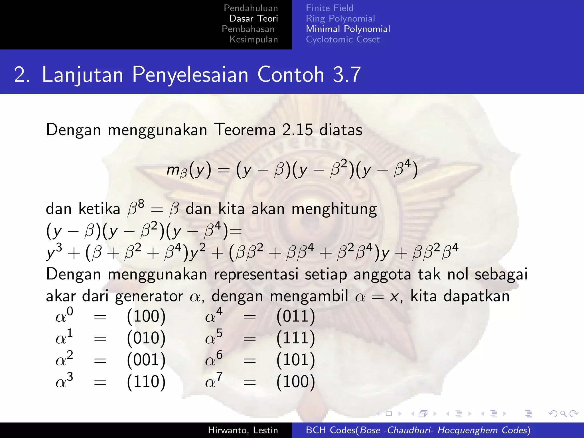 Transparansi Background with LaTeX beamer | PDF