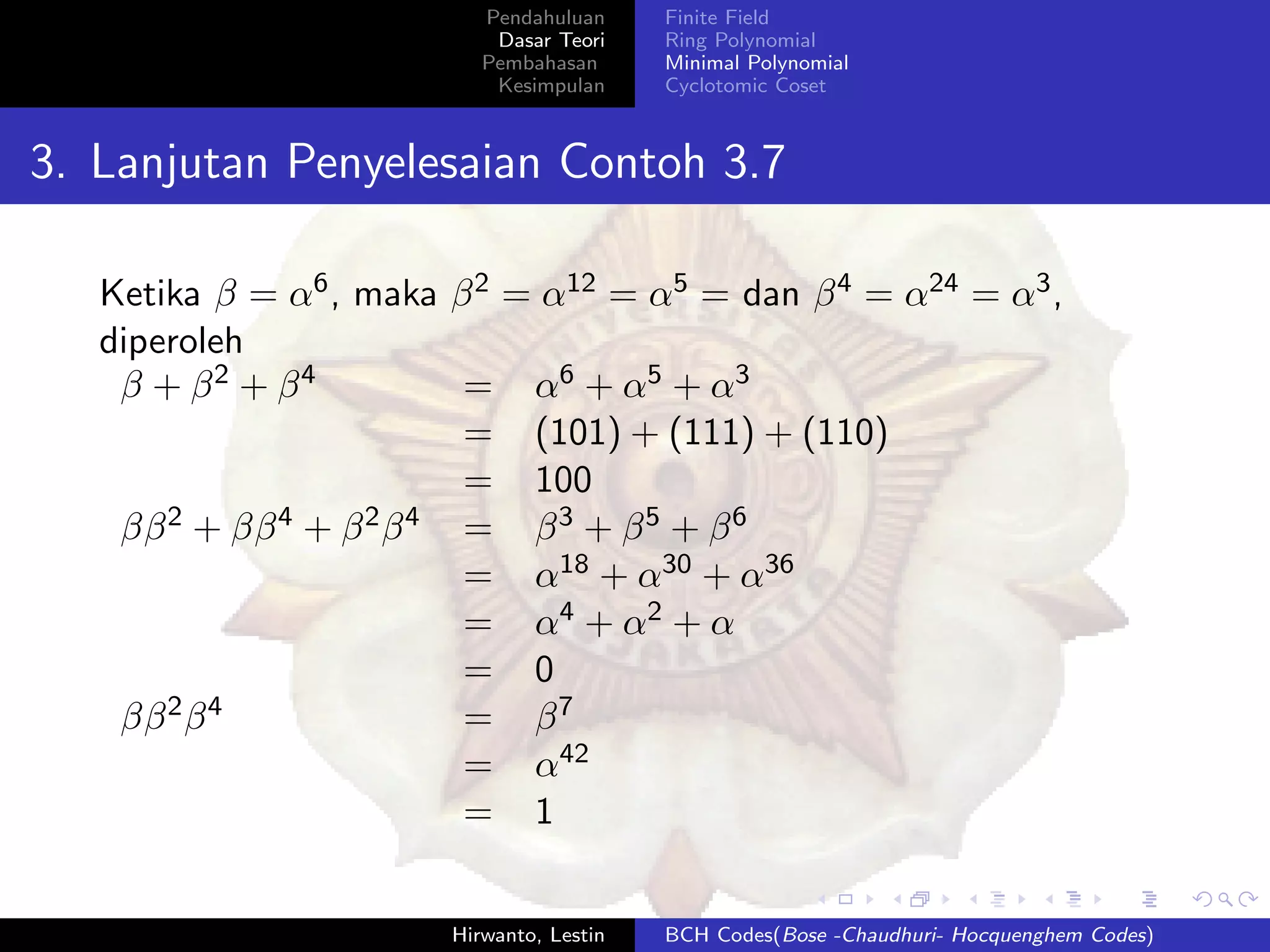 Transparansi Background with LaTeX beamer | PDF