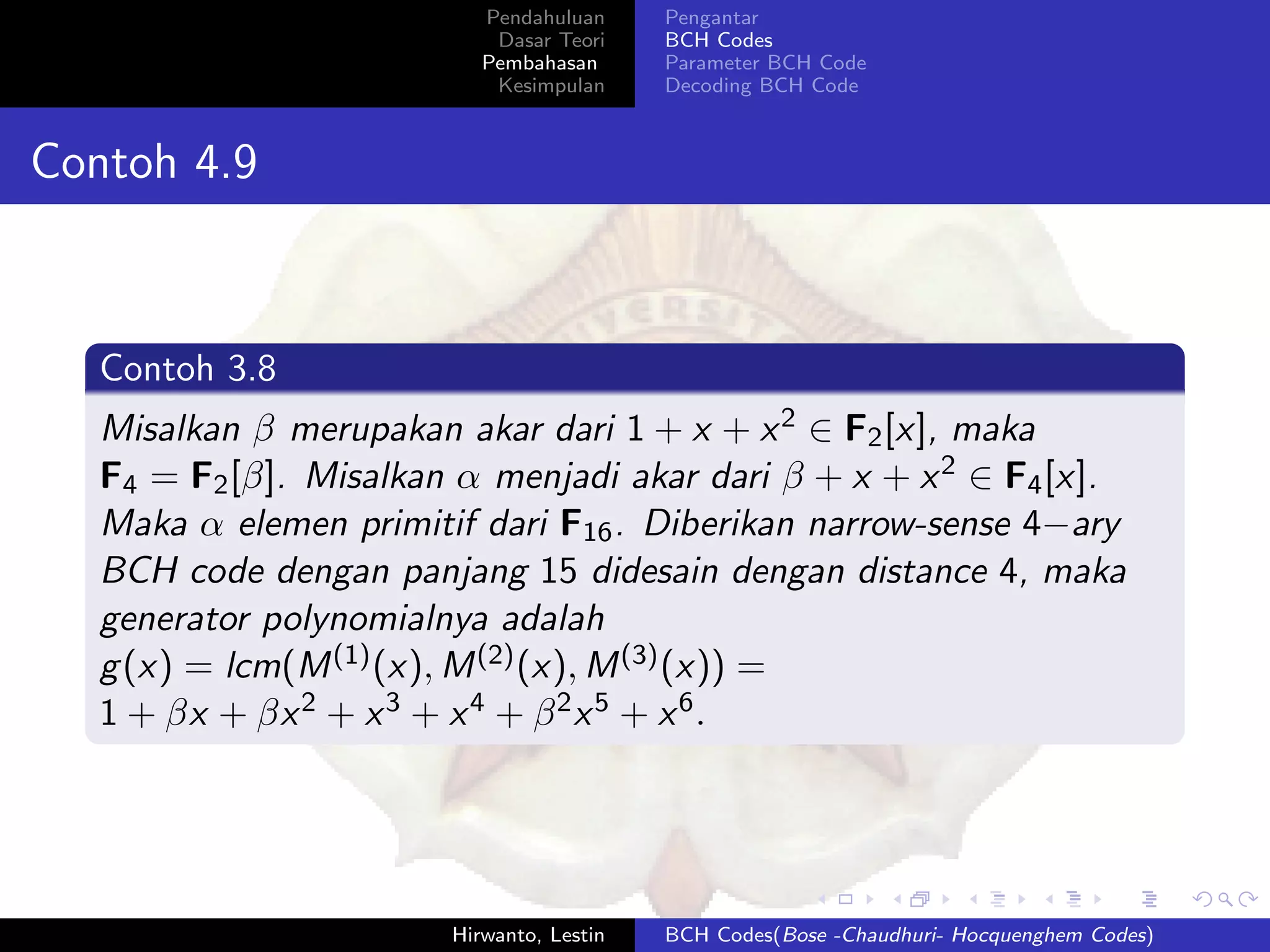 Transparansi Background with LaTeX beamer | PDF