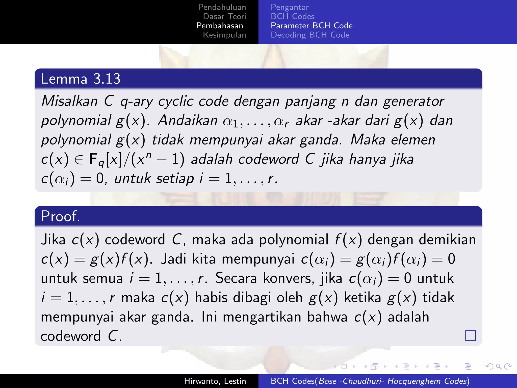 Transparansi Background with LaTeX beamer | PDF