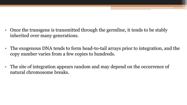 Transgenic technology | PPTX | Reproductive Health | Diseases and ...