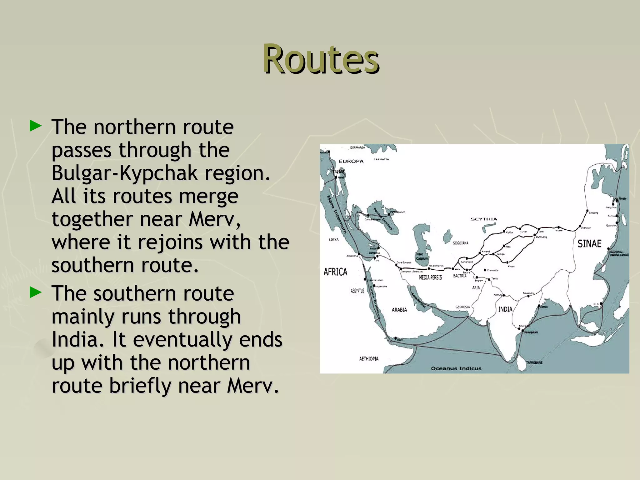 Trans Eurasian Silk Roads | PPT