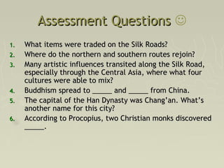 Trans Eurasian Silk Roads | PPT