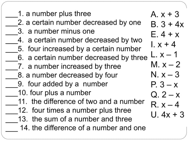 Translating Verbal Phrases to Mathematical phrases.pptx Translating Verbal Phrases to Mathematical phrases.pptx