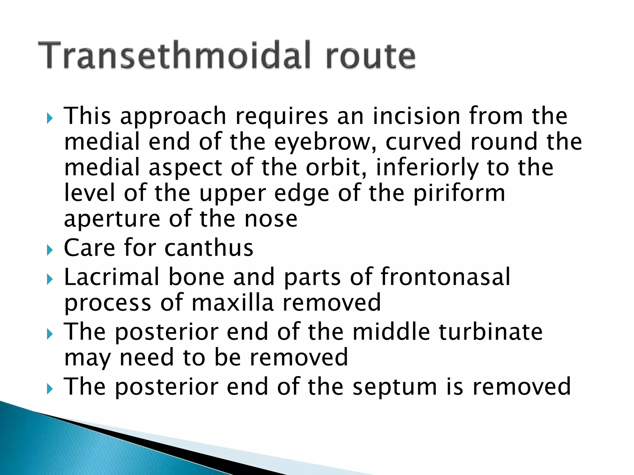 Trans sphenoid hypophysectomy | PPTX