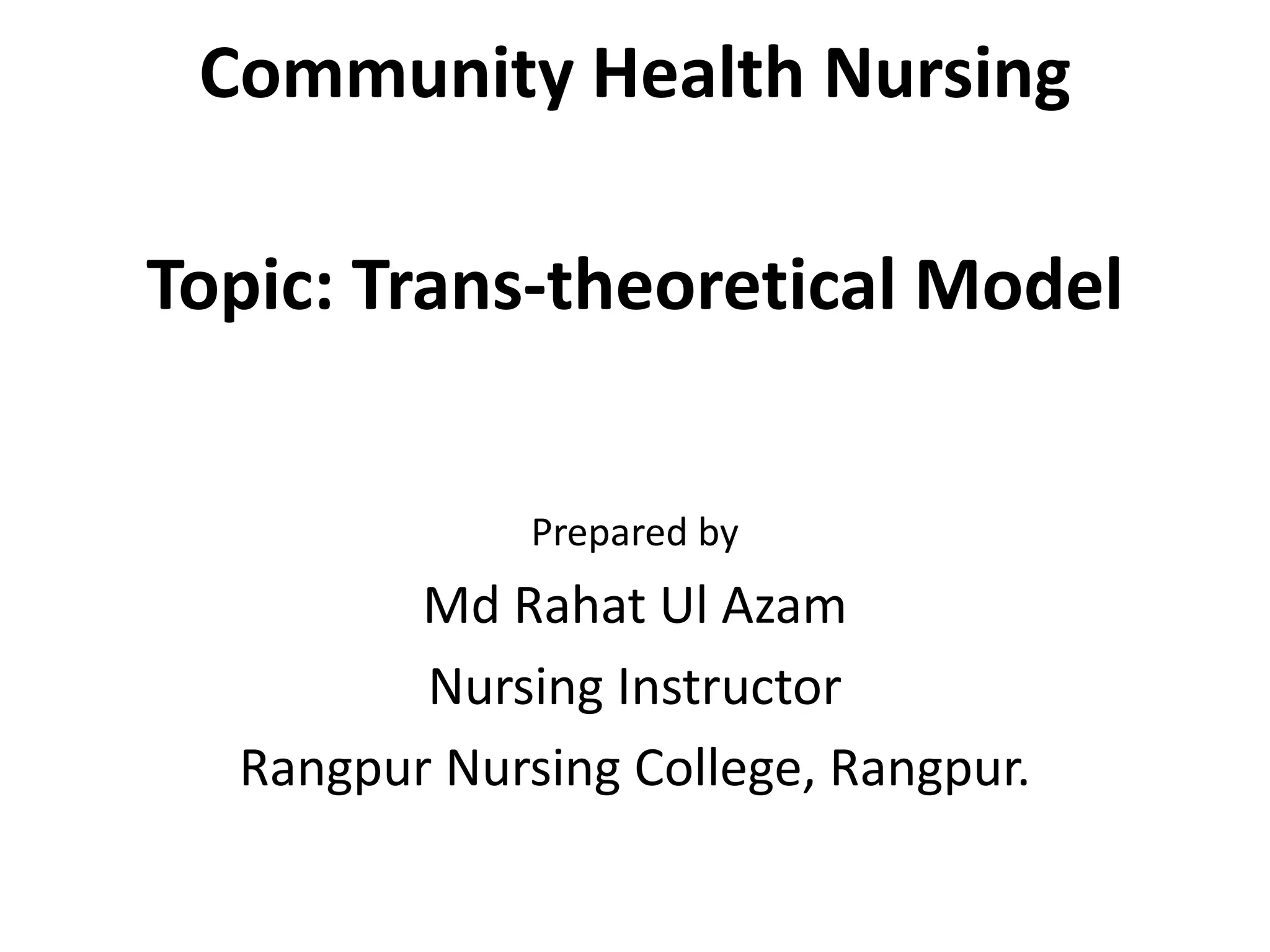 Trans-theoretical Model.pptx