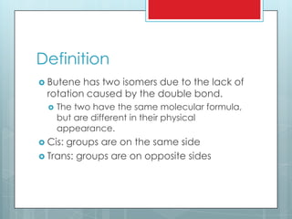 Trans 2 butene | PPT