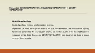 Transacciones | PPT