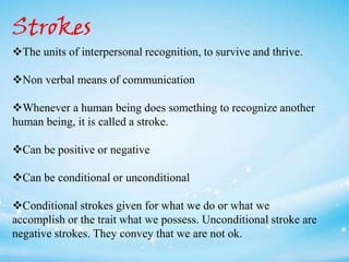 Transactional Analysis PPT - OB - Shimna | PPTX