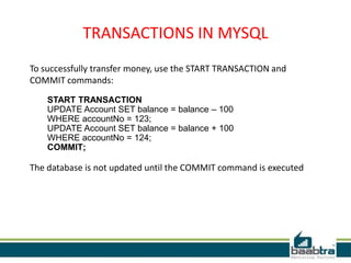Transaction | PPT