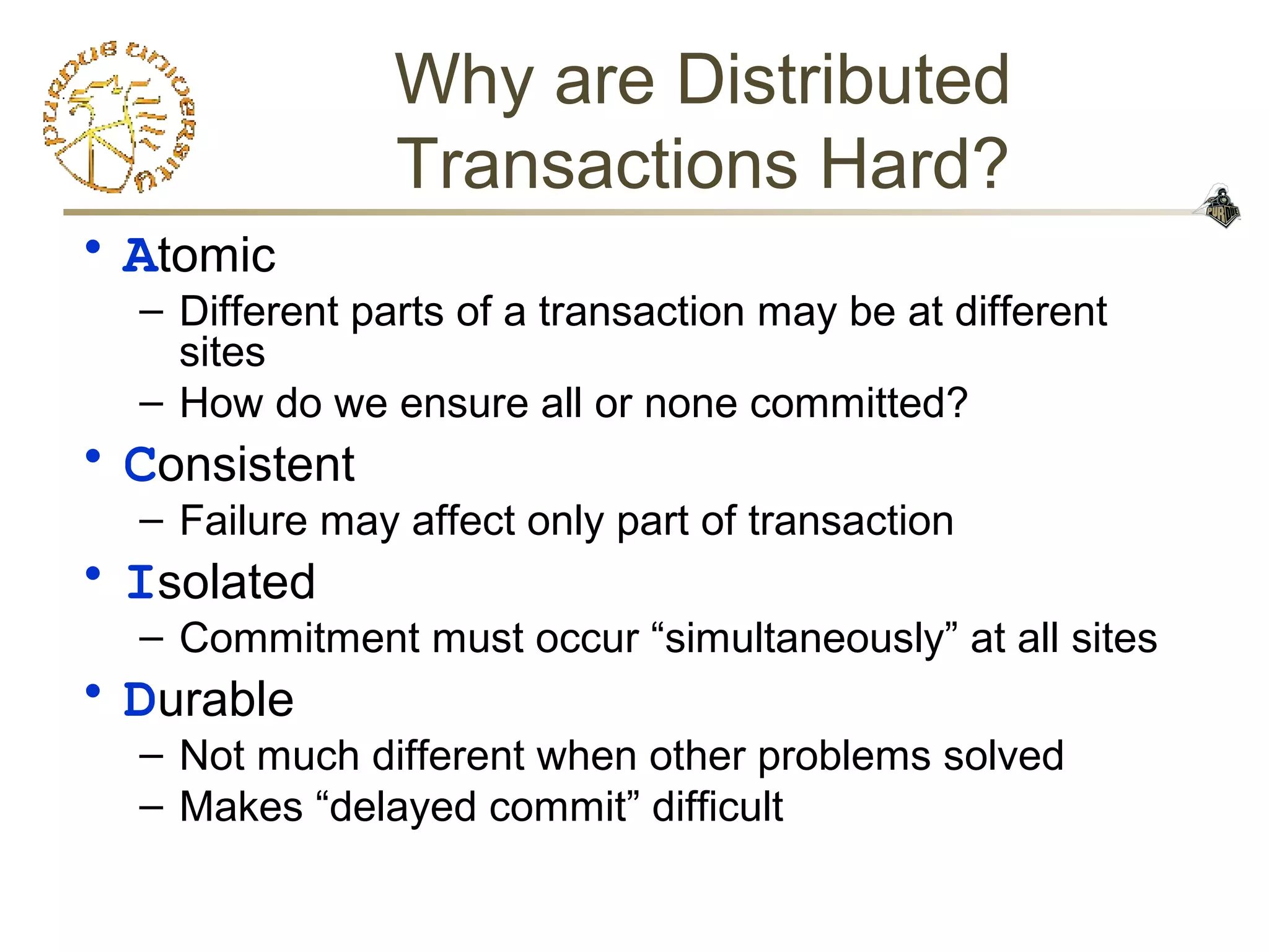 Distributed Transaction | PPT