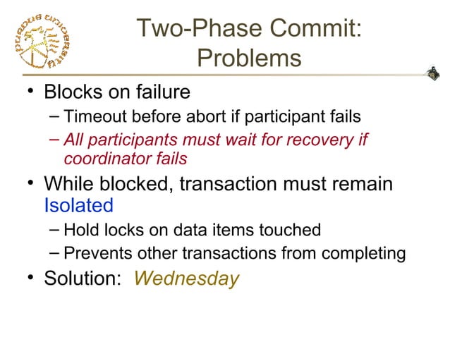 Distributed Transaction | PPT | Databases | Computer Software and Applications