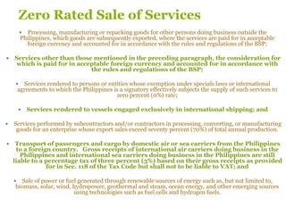 Transactions Covered by Value Added Tax (VAT) in the Philippines | PPTX