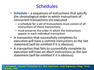 Transaction in DBMS | PDF