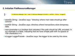 Transactional File System In Java - Commons Transaction | PPT