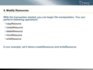 Transactional File System In Java - Commons Transaction | PPT