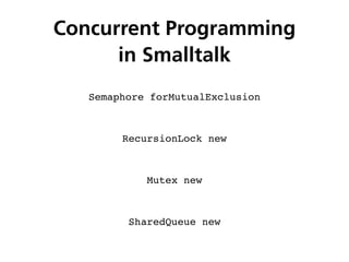 Transactional Memory for Smalltalk | PDF