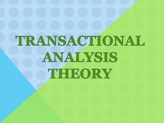 Transactional analysis approach.social work | PPTX