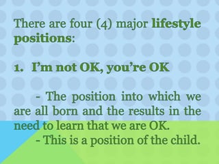 Transactional analysis approach.social work | PPTX