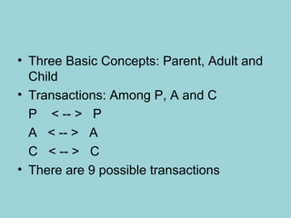 Transactional analysis | PPT