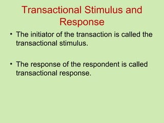Transactional analysis | PPT