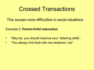 Transactional analysis | PPT