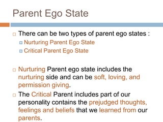 Transactional analysis | PPT