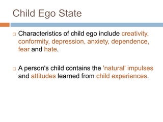 Transactional analysis | PPT